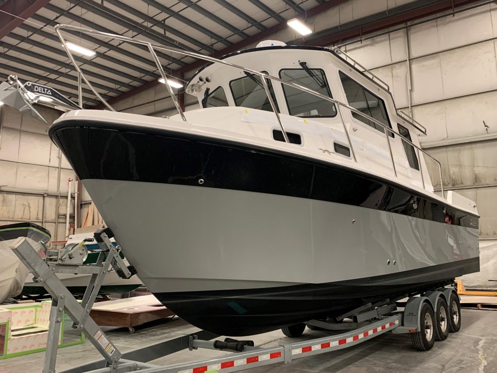 30' Offshore Gets her Racing Stripes | Sea Sport Boats