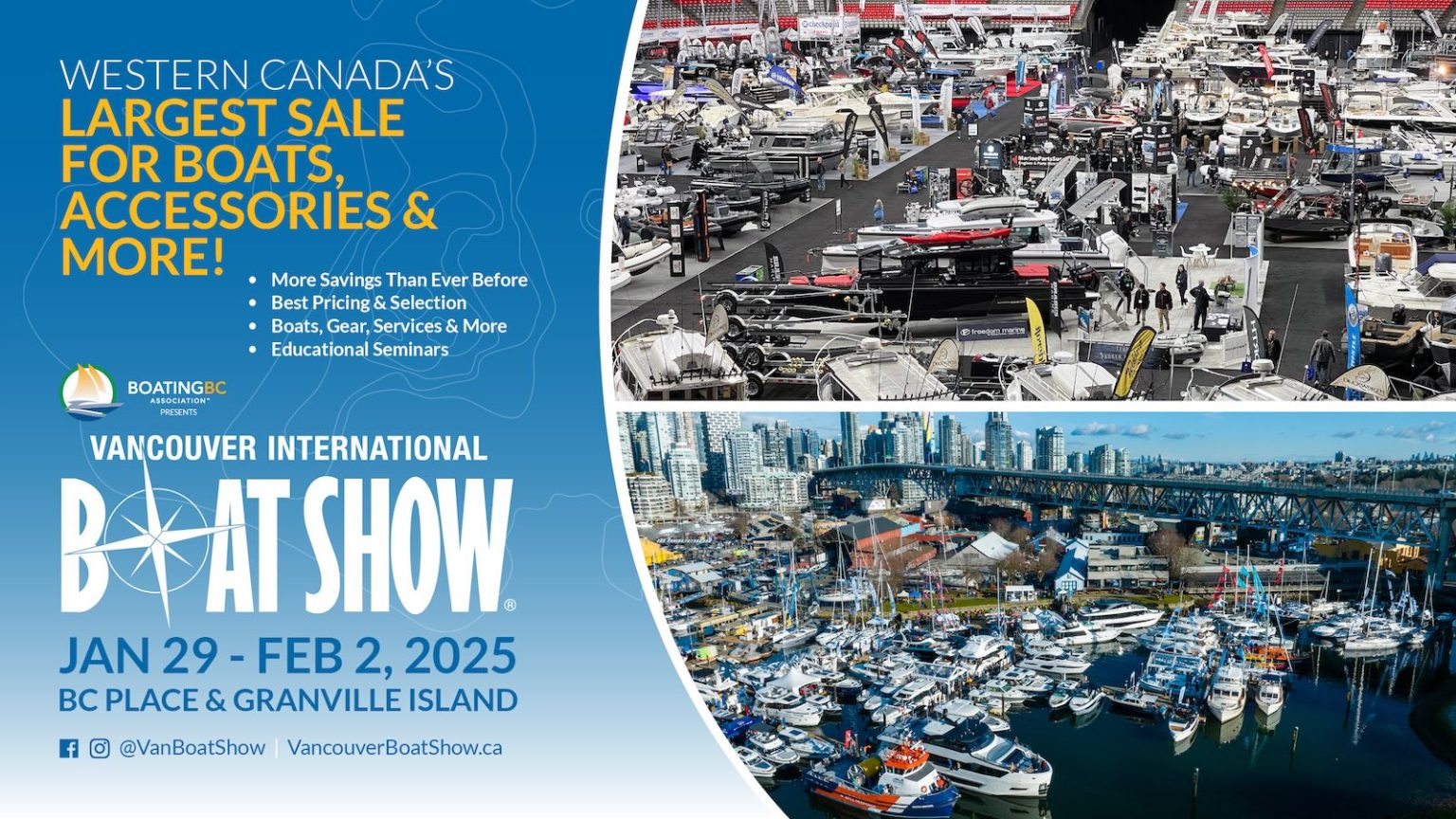 2025 Boat Show Schedule | Sea Sport Boats
